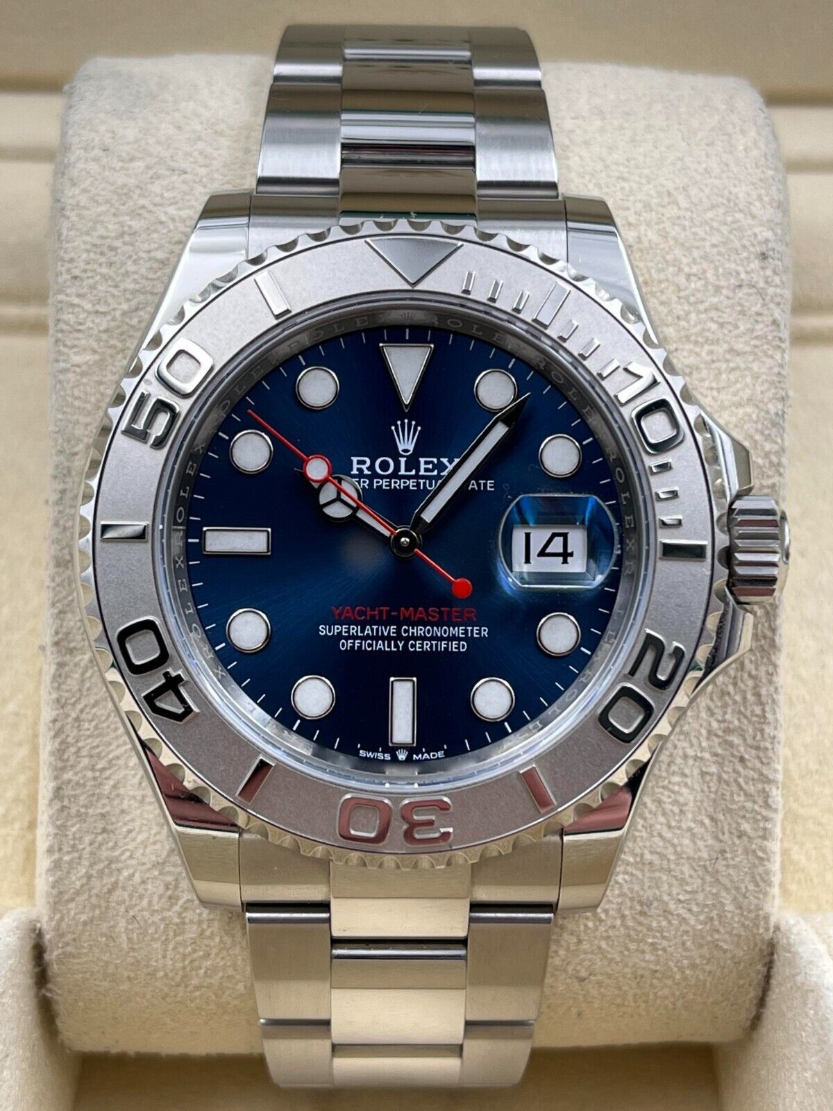 Rolex Yacht-Master 40mm Blue Dial 126622 Box & Papers 2024 – Vookum