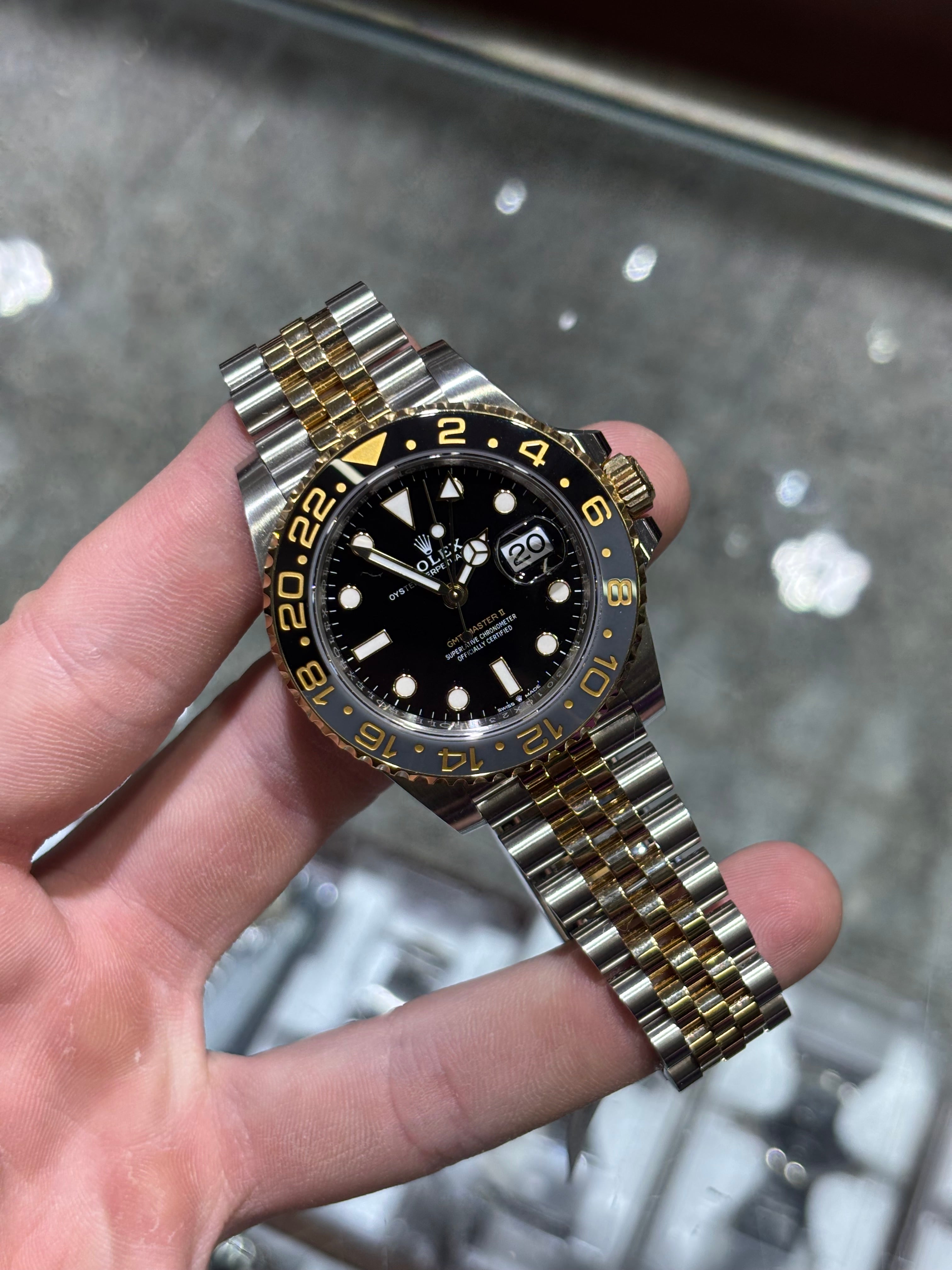 Rolex GMT-Master II Zombie Jubilee Bracelet 126713GRNR Box & Papers 20 ...